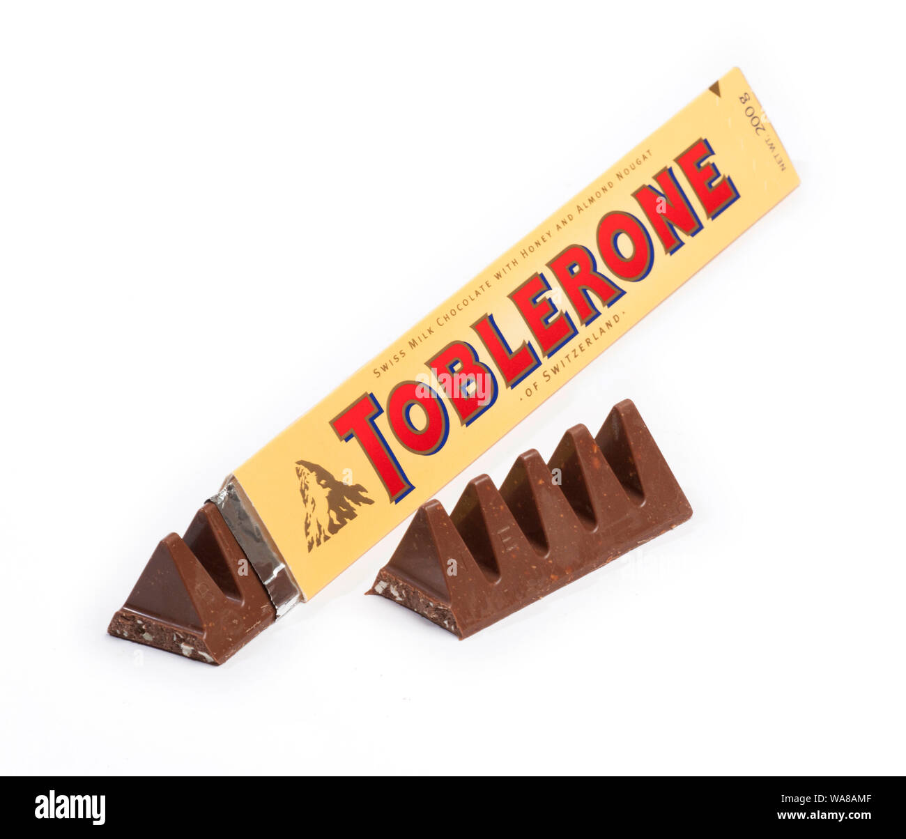 Toblerone chocolate hi-res stock photography and images - Alamy