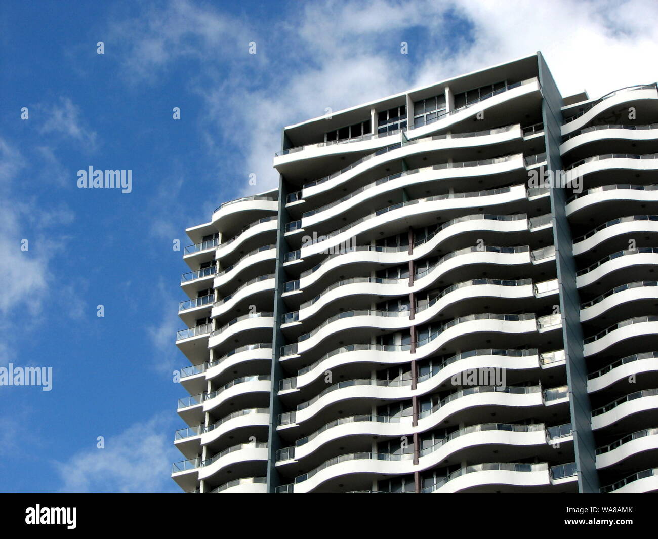 Abstract View of Modern High Rise Buildings Stock Photo - Alamy