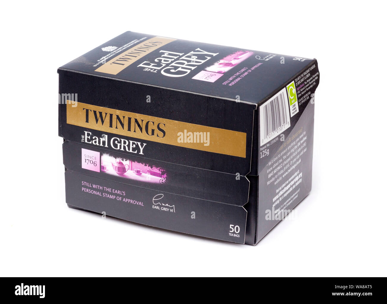 Twinings Earl Grey tea Stock Photo - Alamy