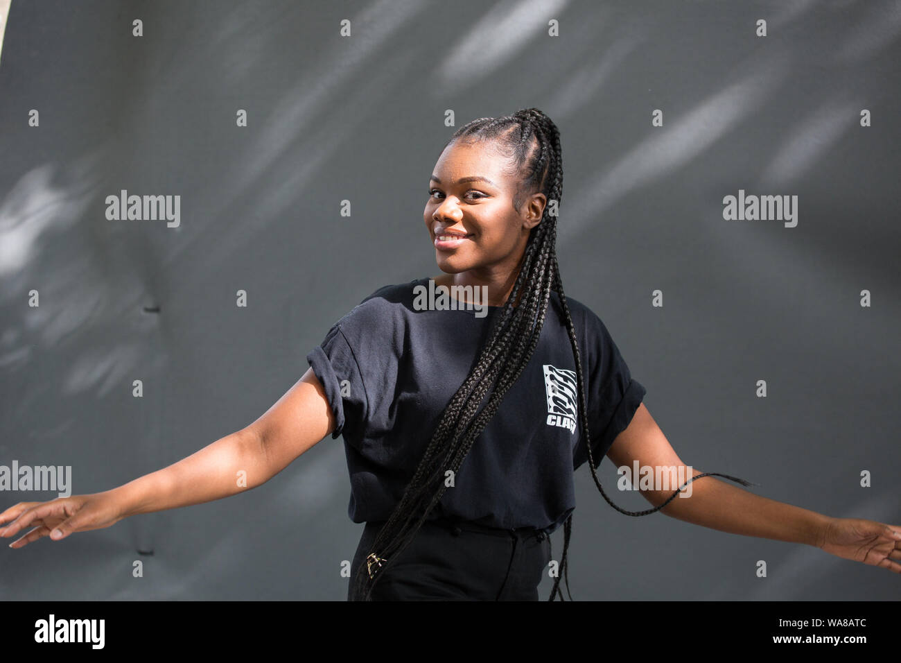 Founder of octavia poetry collective for women of colour hi-res stock ...