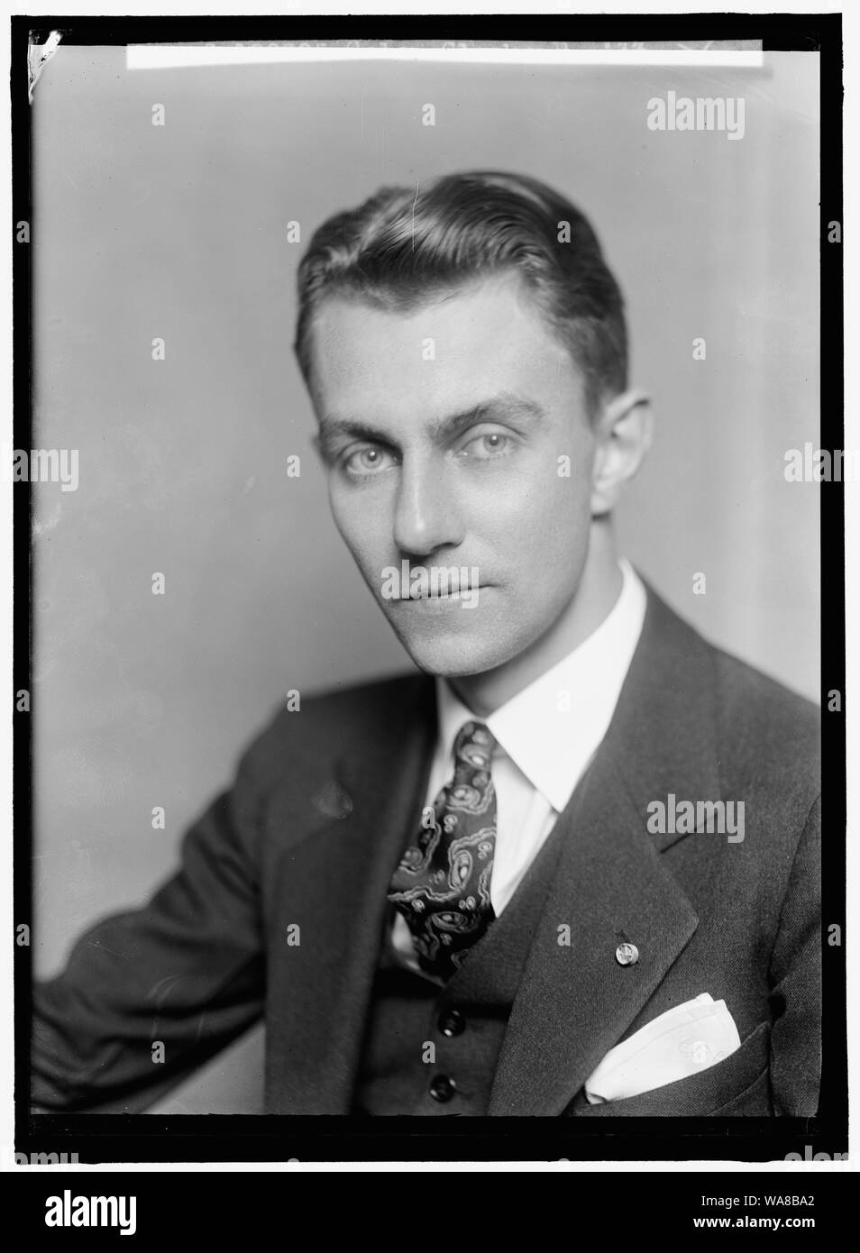 COLE, CLARKE P. PORTRAIT Stock Photo - Alamy