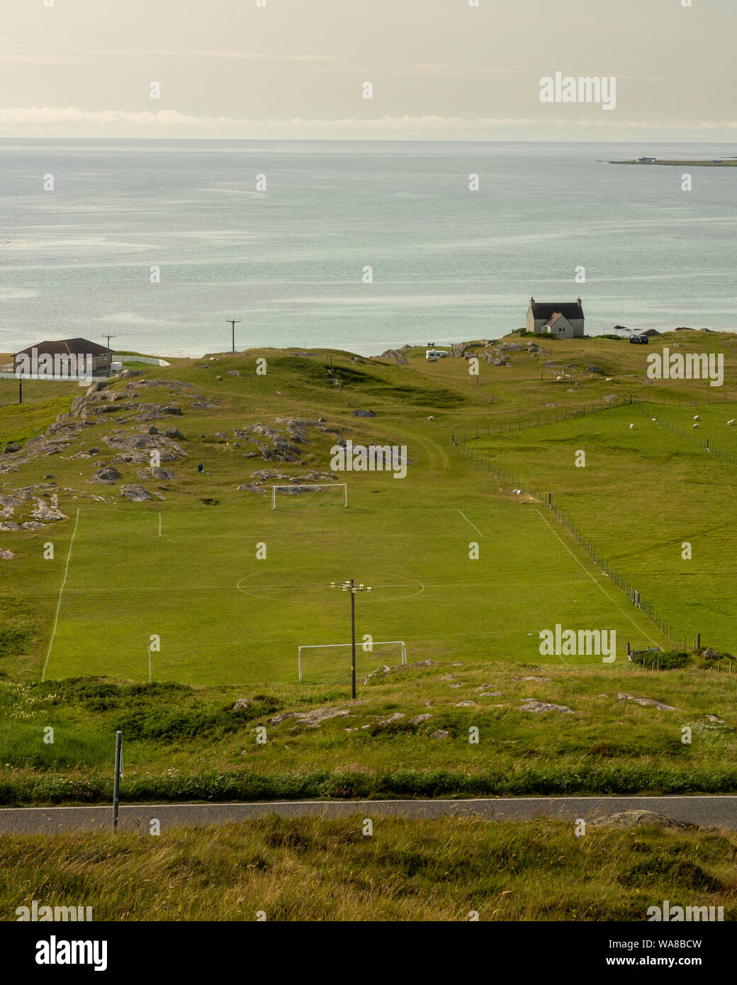 Eriskay football pitch hi-res stock photography and images - Alamy