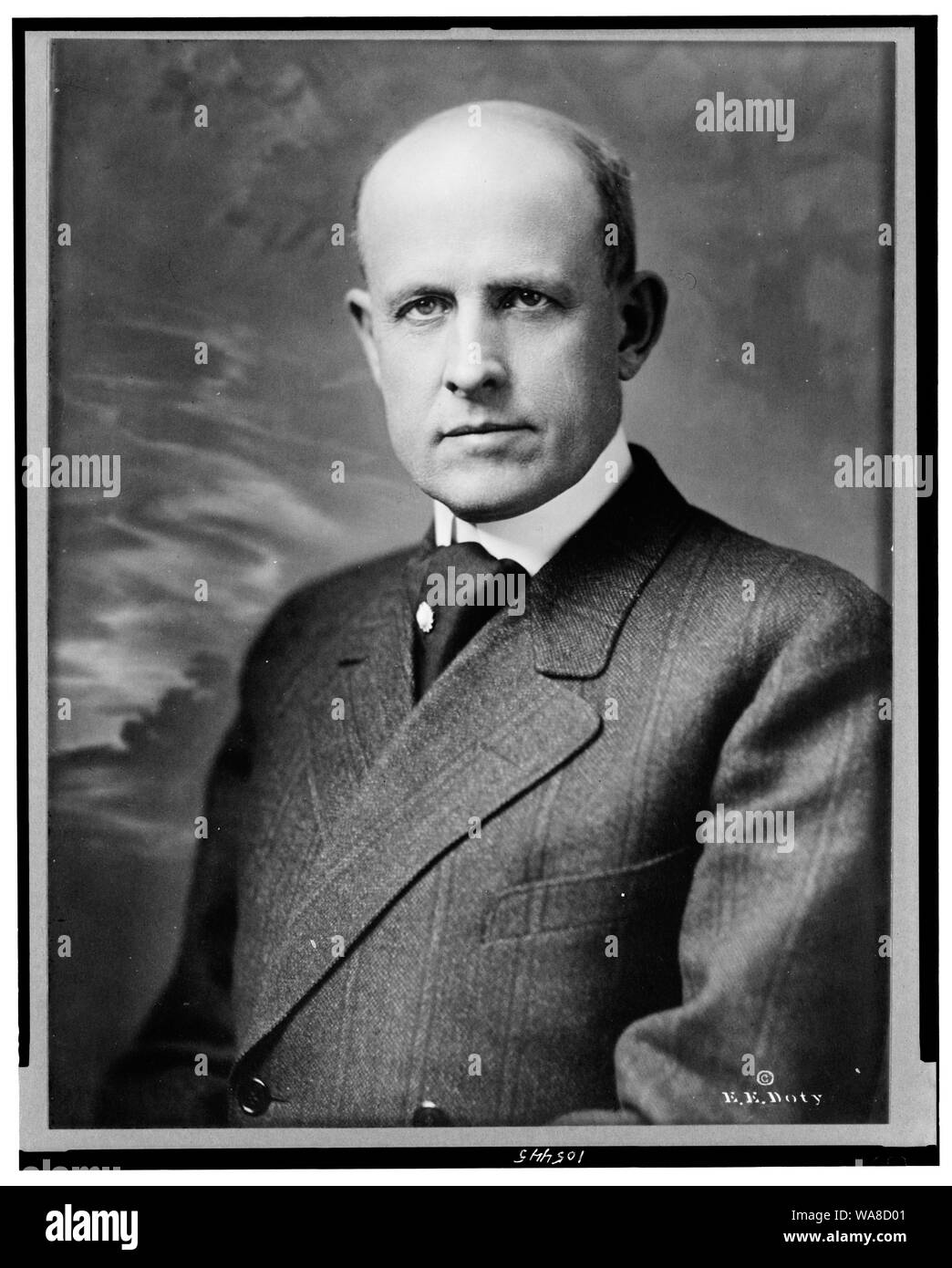 C.W. Post, half-length portrait, facing slightly left Stock Photo - Alamy