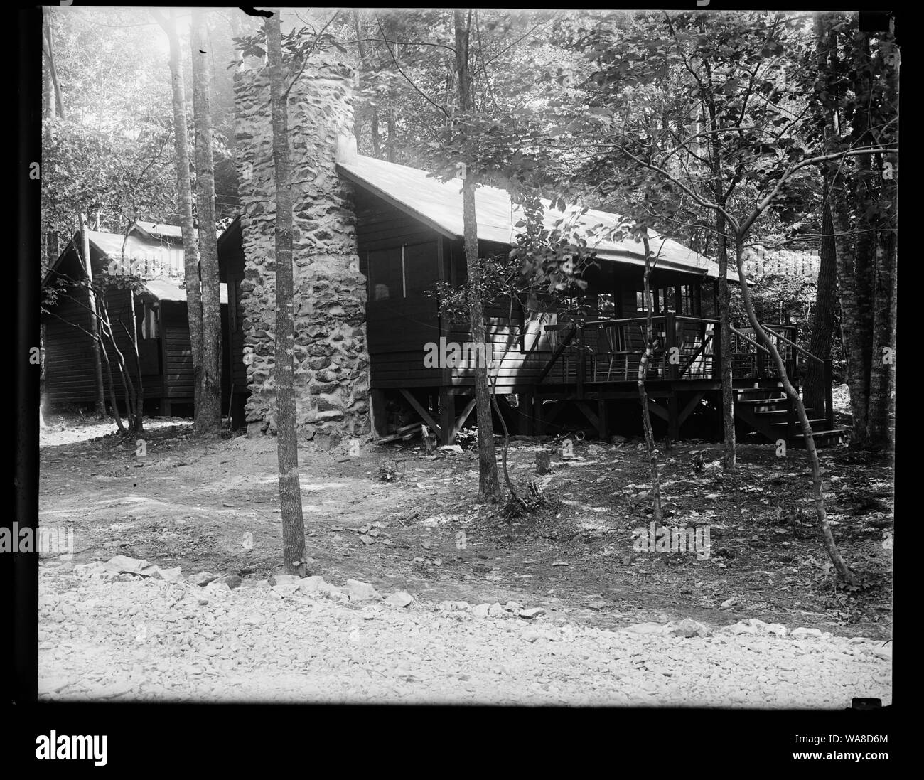 Woodland dwelling Black and White Stock Photos & Images - Alamy