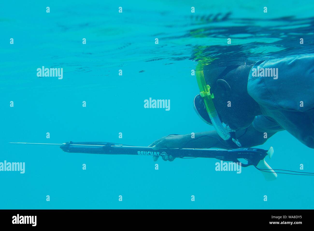 Speargun hi-res stock photography and images - Alamy