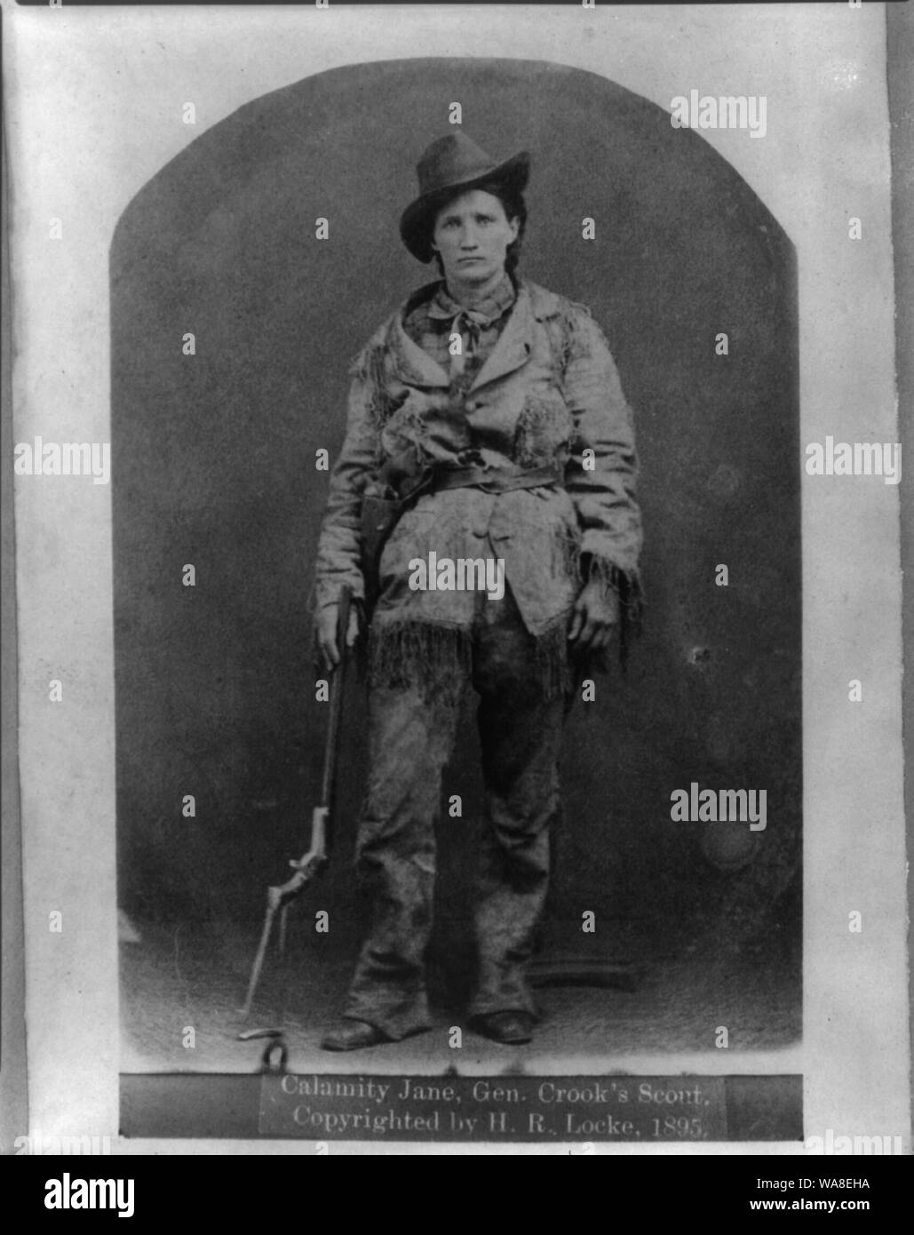Calamity Jane, Gen Crook's scout, no 1 Stock Photo - Alamy