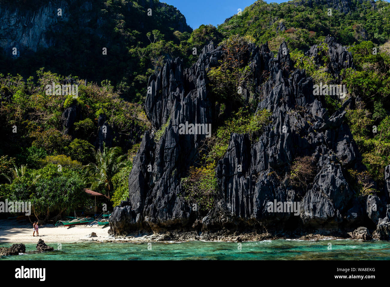 The Small Lagoon, El Nido, Palawan, The Philippines Stock Photo - Alamy