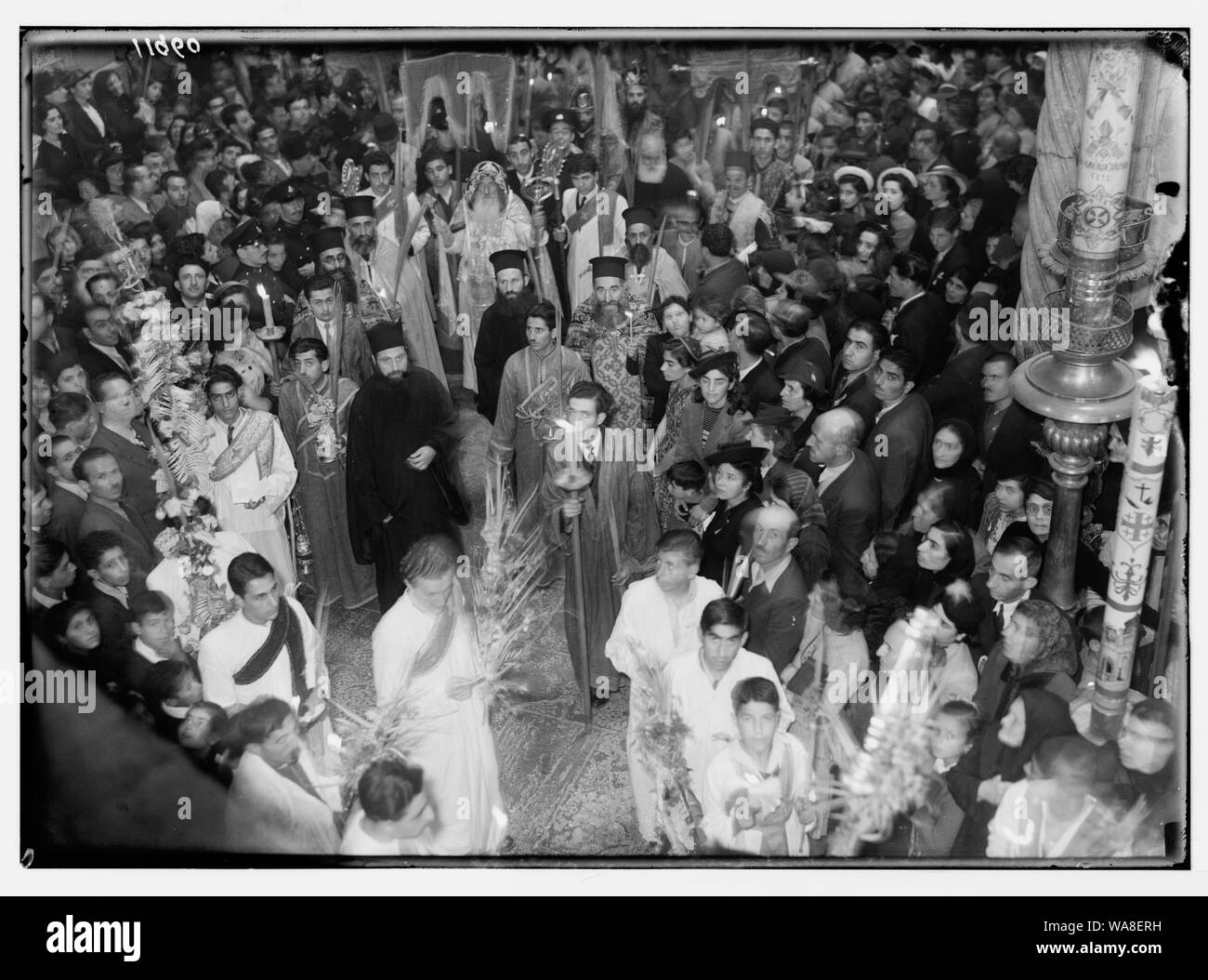 Calendar of religious ceremonies in Jer. [i.e., Jerusalem] Easter ...