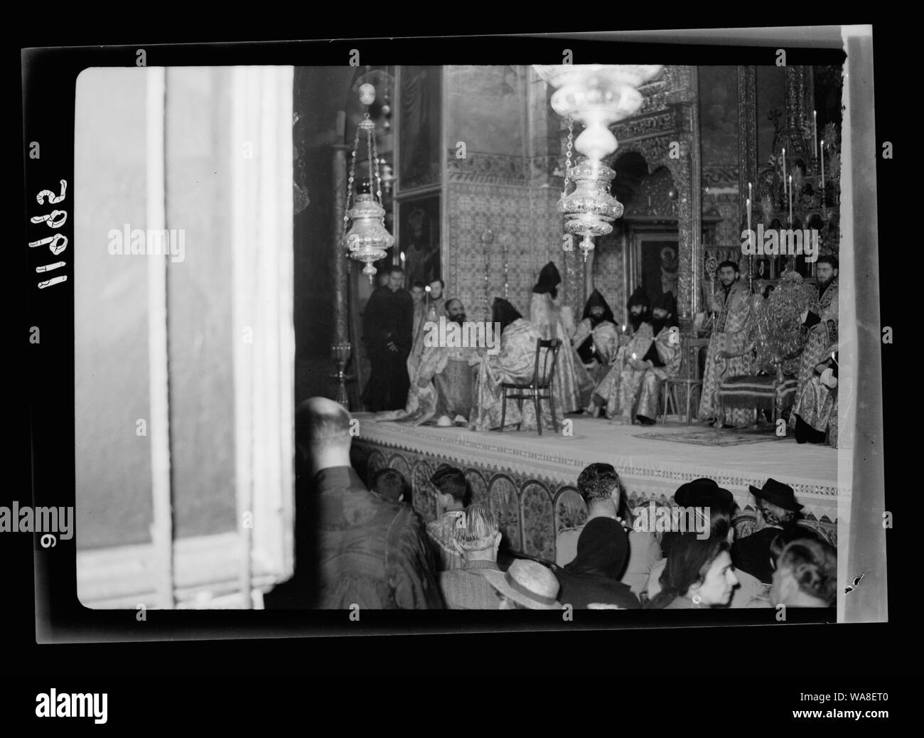 Calendar of religious ceremonies in Jer. [i.e., Jerusalem] Easter ...