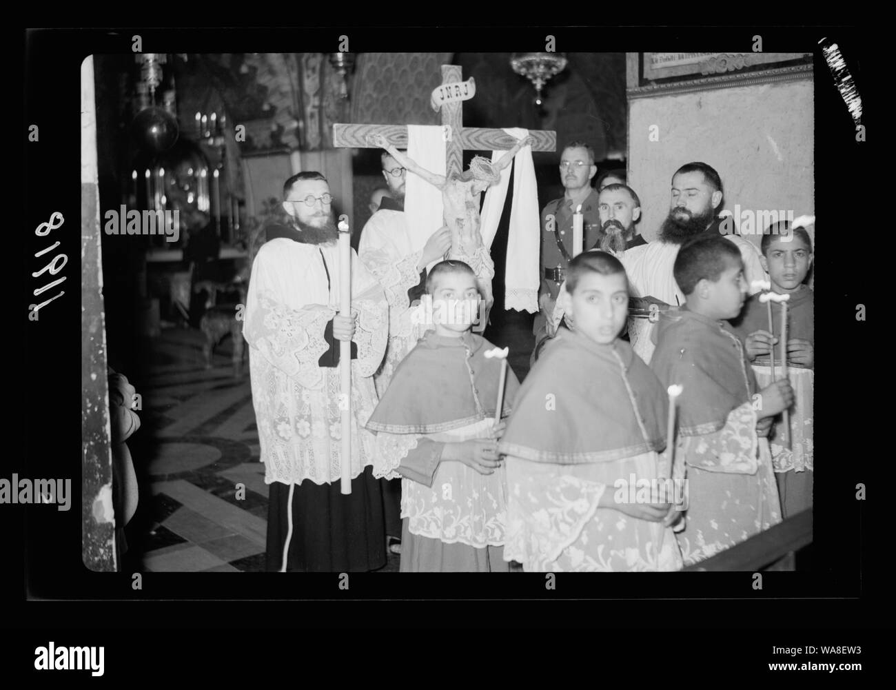 Calendar of religious ceremonies in Jer. [i.e., Jerusalem] Easter ...