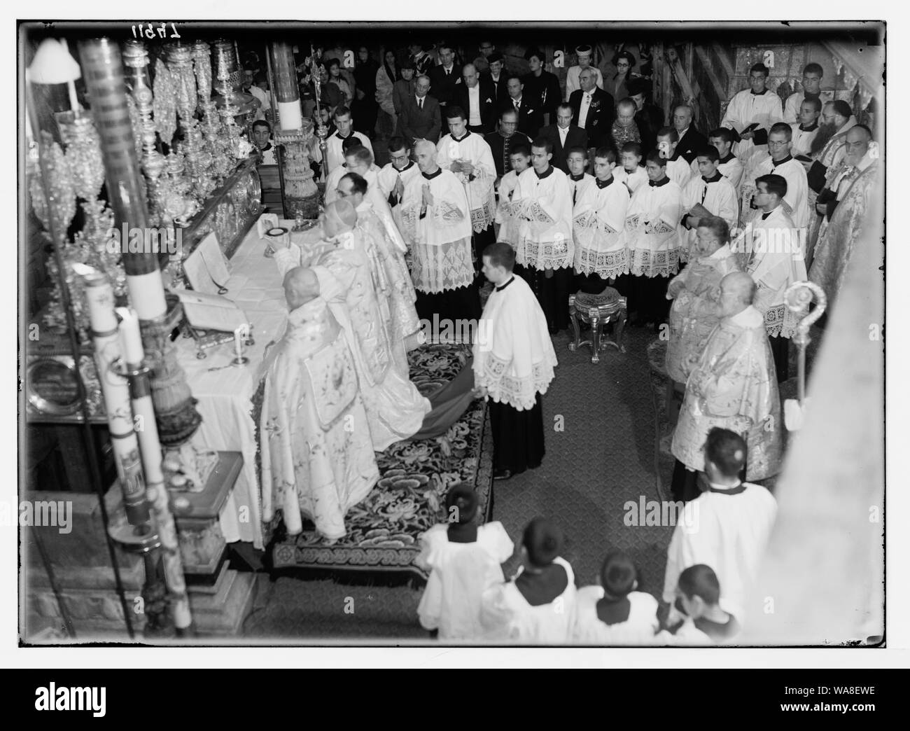 Calendar of religious ceremonies in Jer. [i.e., Jerusalem] Easter ...