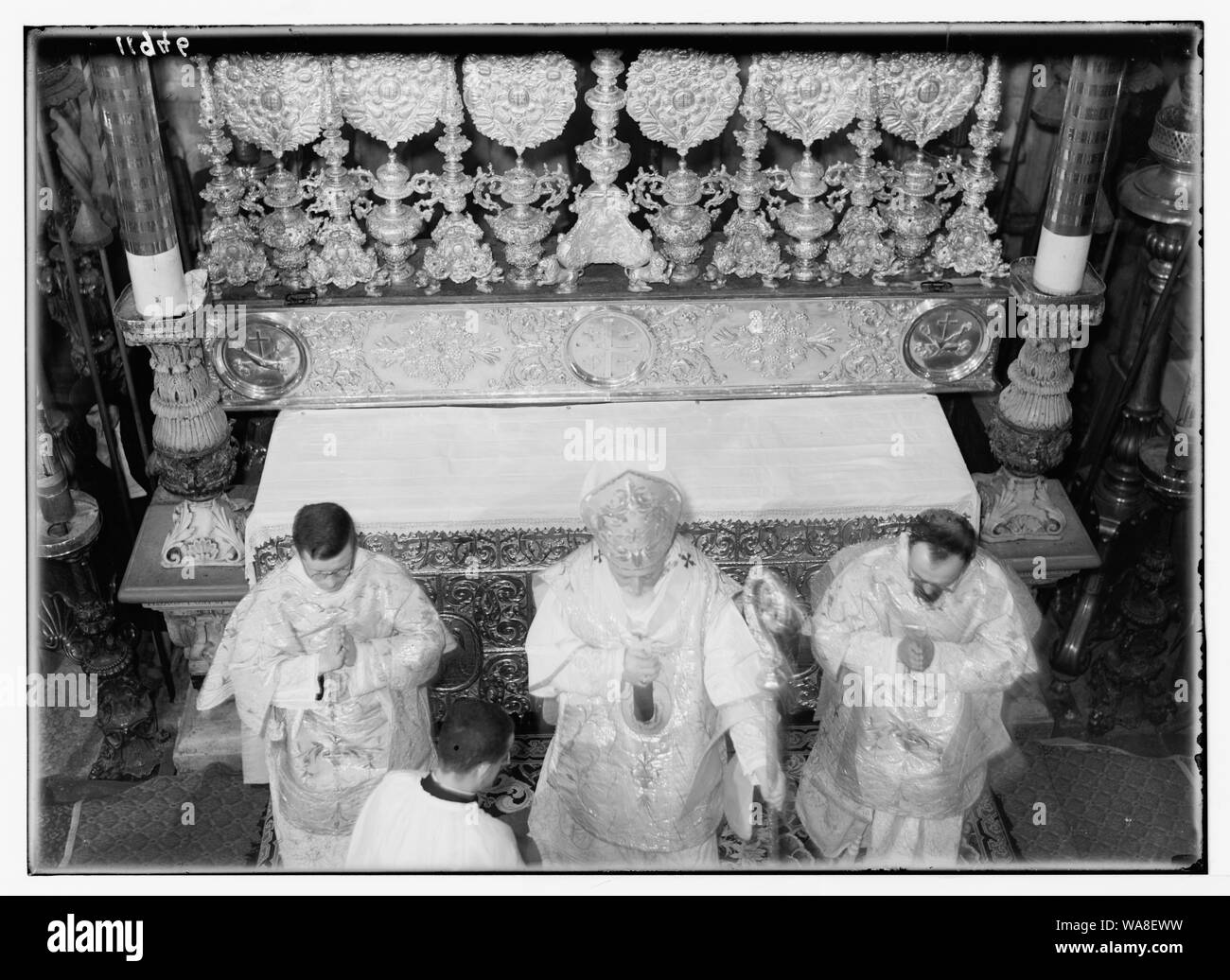 Calendar of religious ceremonies in Jer. [i.e., Jerusalem] Easter ...