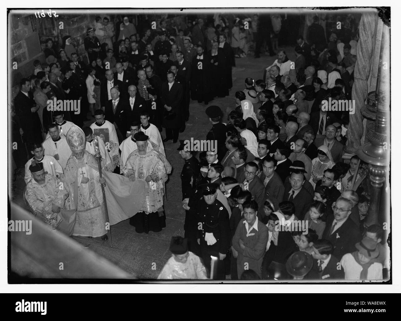 Calendar of religious ceremonies in Jer. [i.e., Jerusalem] Easter ...