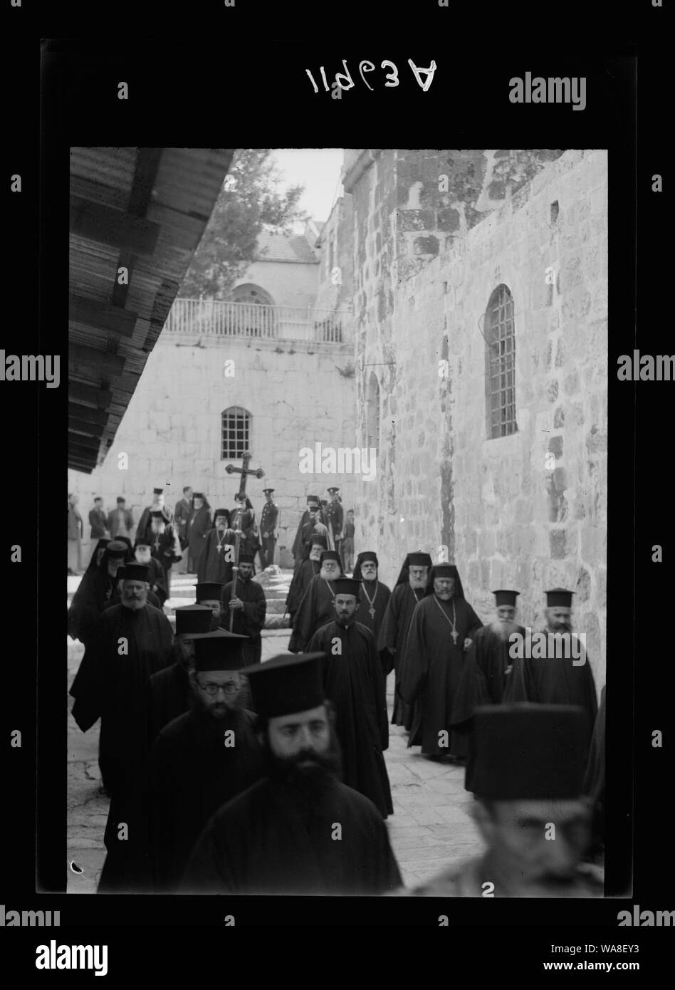 Calendar of religious ceremonies in Jer. [i.e., Jerusalem] Easter ...
