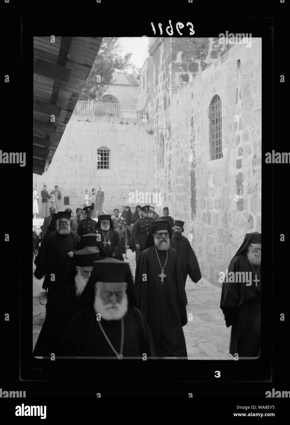 Calendar of religious ceremonies in Jer. [i.e., Jerusalem] Easter ...