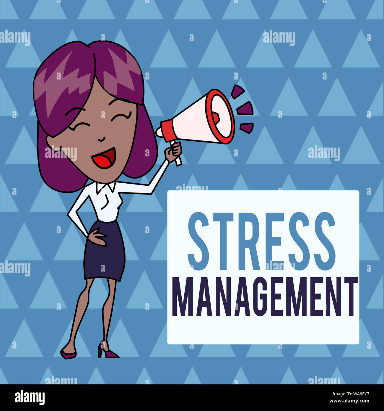 Stress Management Cartoon