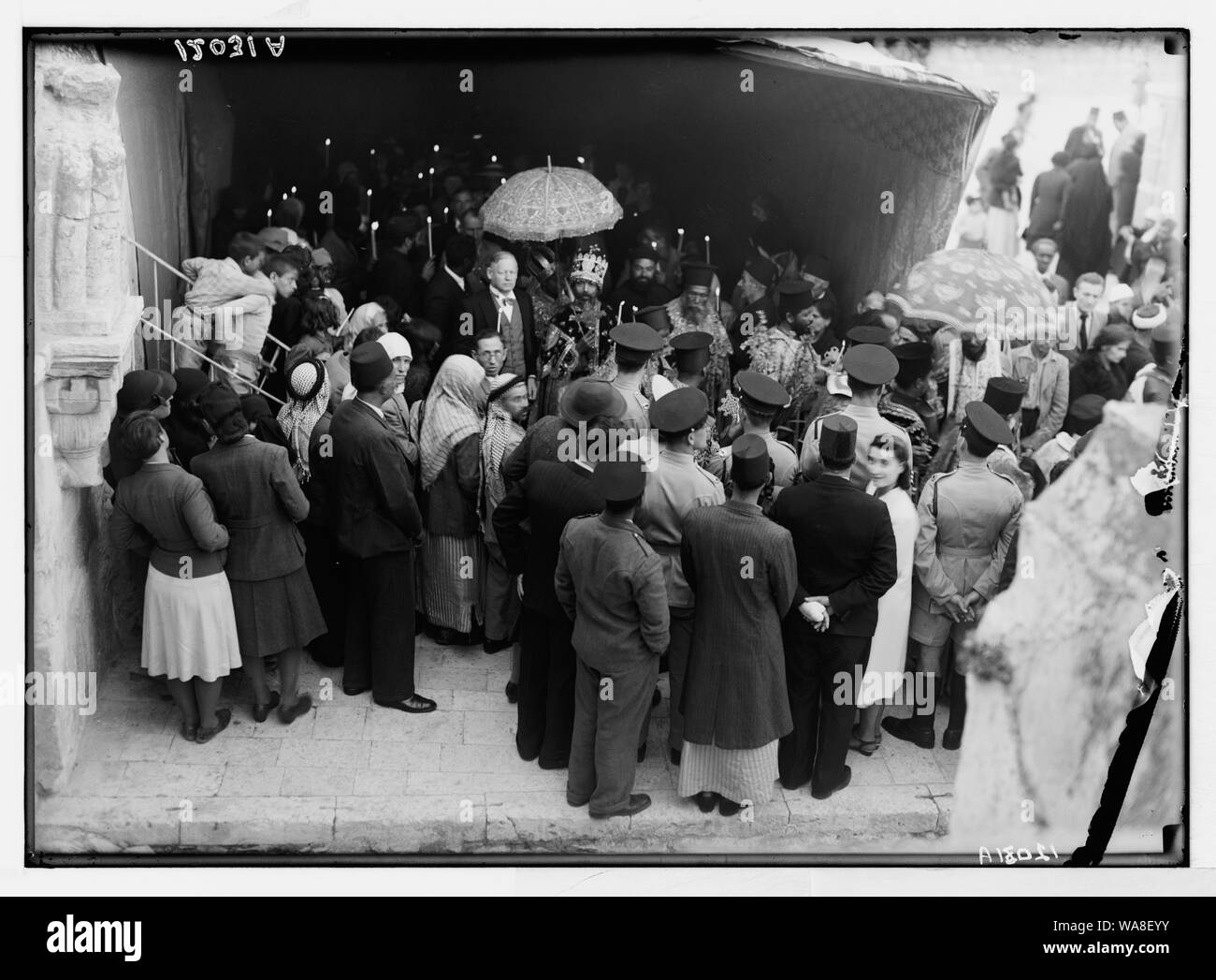 Calendar of religious ceremonies in Jer. [i.e., Jerusalem] Easter ...