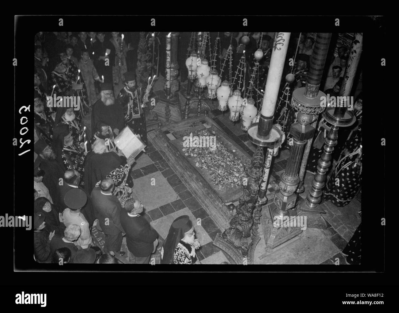 Calendar of religious ceremonies in Jer. [i.e., Jerusalem] Easter ...