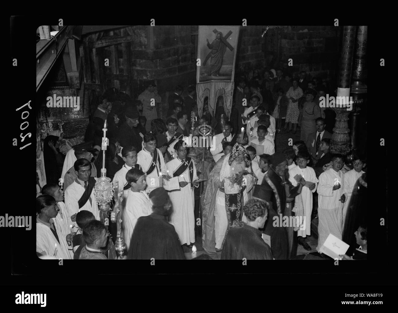 Calendar of religious ceremonies in Jer. [i.e., Jerusalem] Easter ...