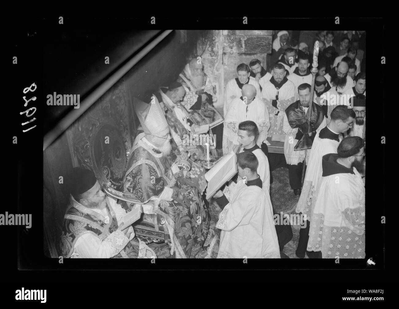 Calendar of religious ceremonies in Jer. [i.e., Jerusalem] Easter ...