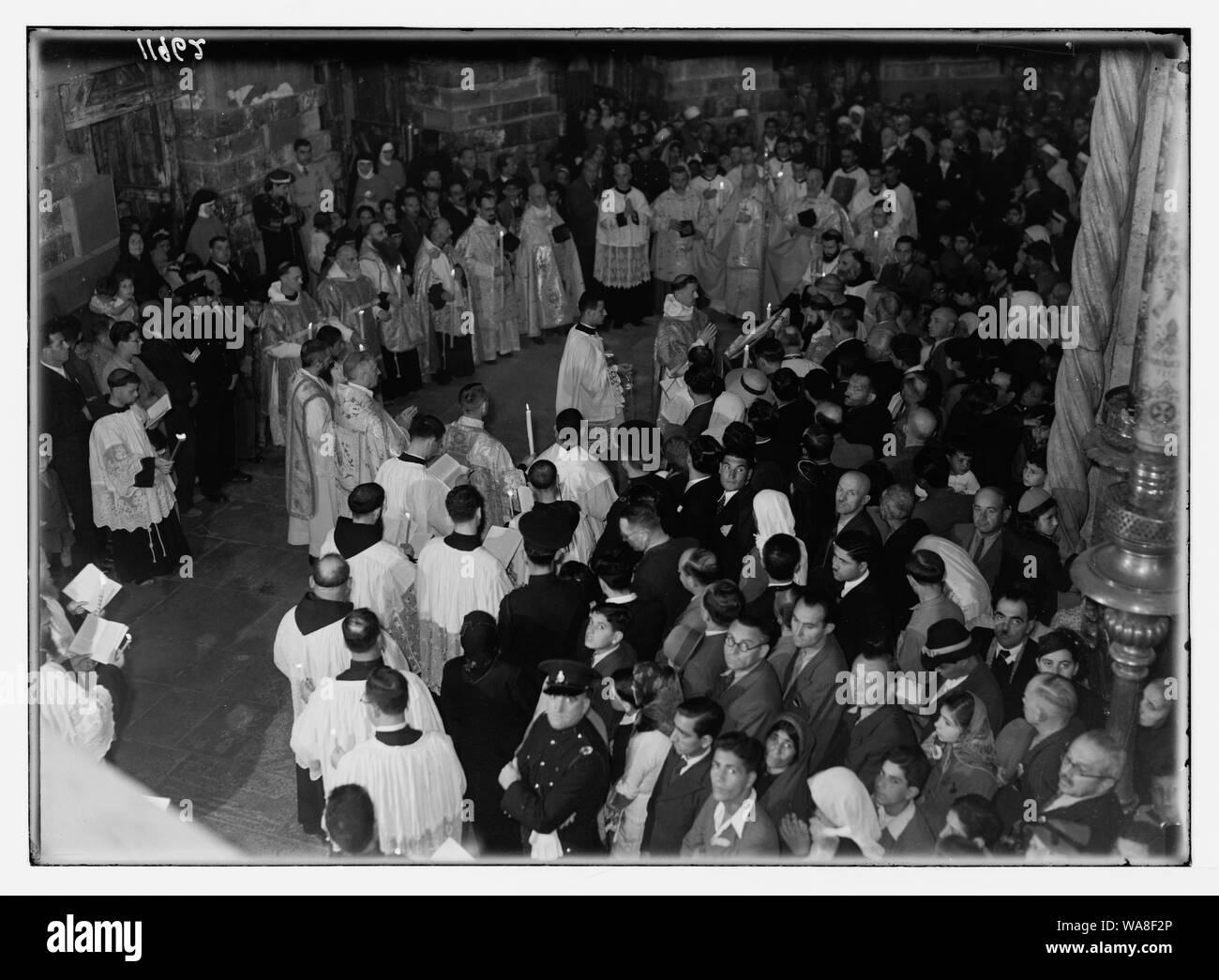 Calendar of religious ceremonies in Jer. [i.e., Jerusalem] Easter ...