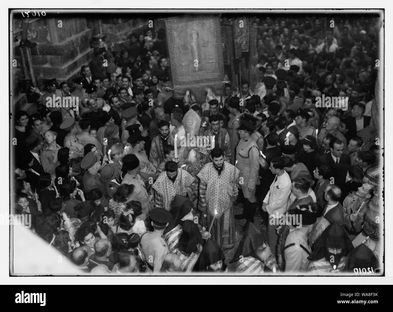 Calendar of religious ceremonies in Jer. [i.e., Jerusalem] Easter ...