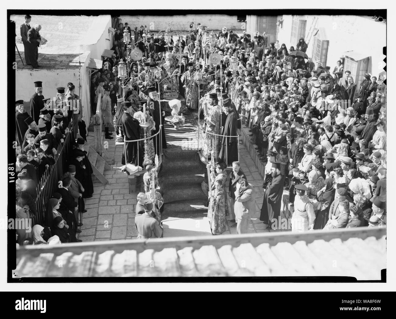 Calendar of religious ceremonies in Jer. [i.e., Jerusalem] Easter ...