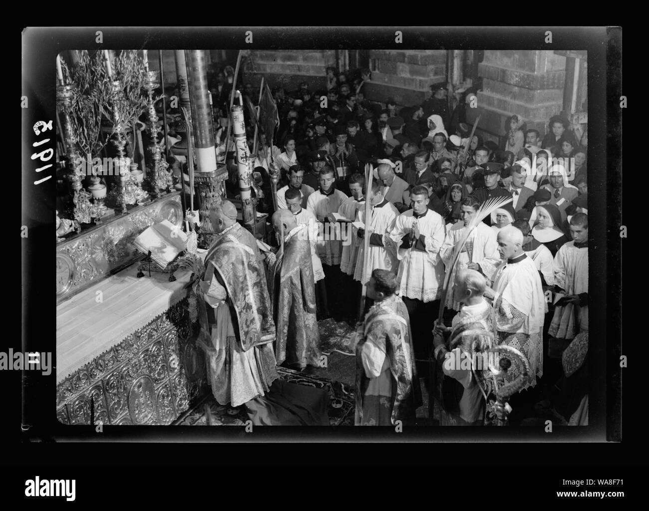 Calendar of religious ceremonies in Jer. [i.e., Jerusalem] Easter ...