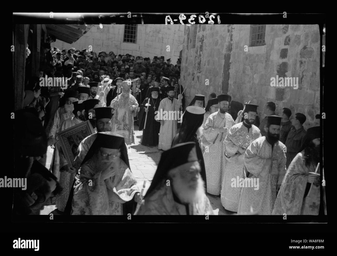 Calendar of religious ceremonies in Jer. [i.e., Jerusalem] Easter ...