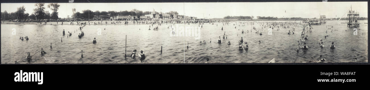 Calhoun Beach, Minneapolis Stock Photo - Alamy