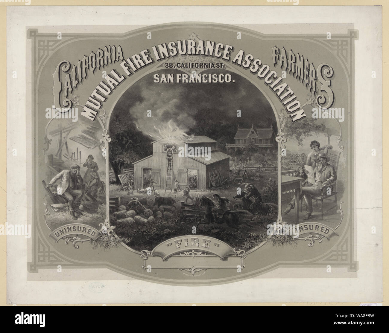 California Farmers Mutual Fire Insurance Association Stock Photo - Alamy