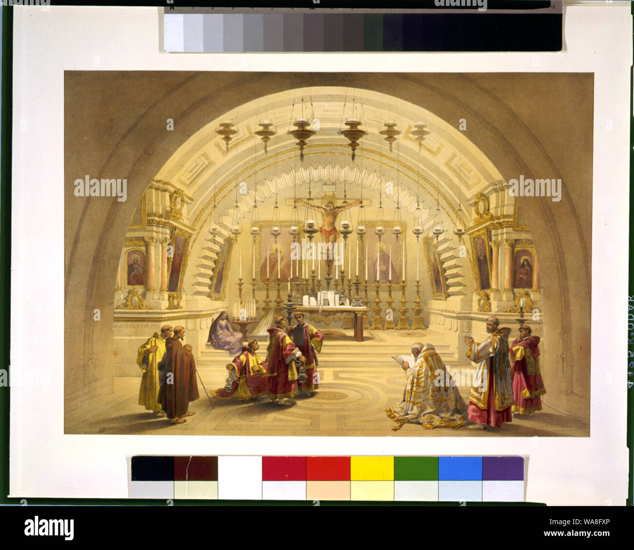 Calvary] Jerusalem April 10th 1839 / David Roberts Stock Photo - Alamy