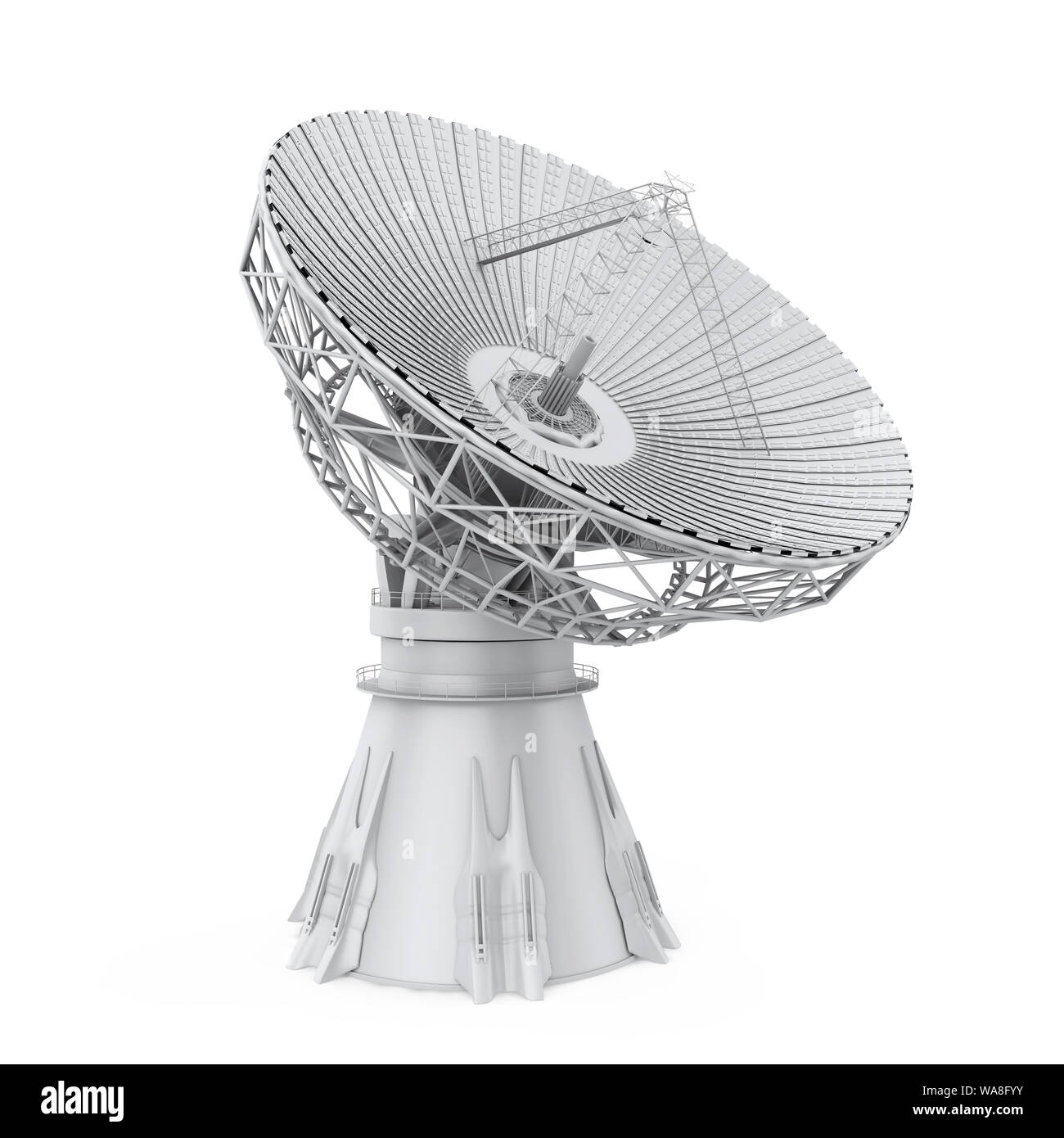 Space telecommunications antenna Cut Out Stock Images & Pictures - Alamy