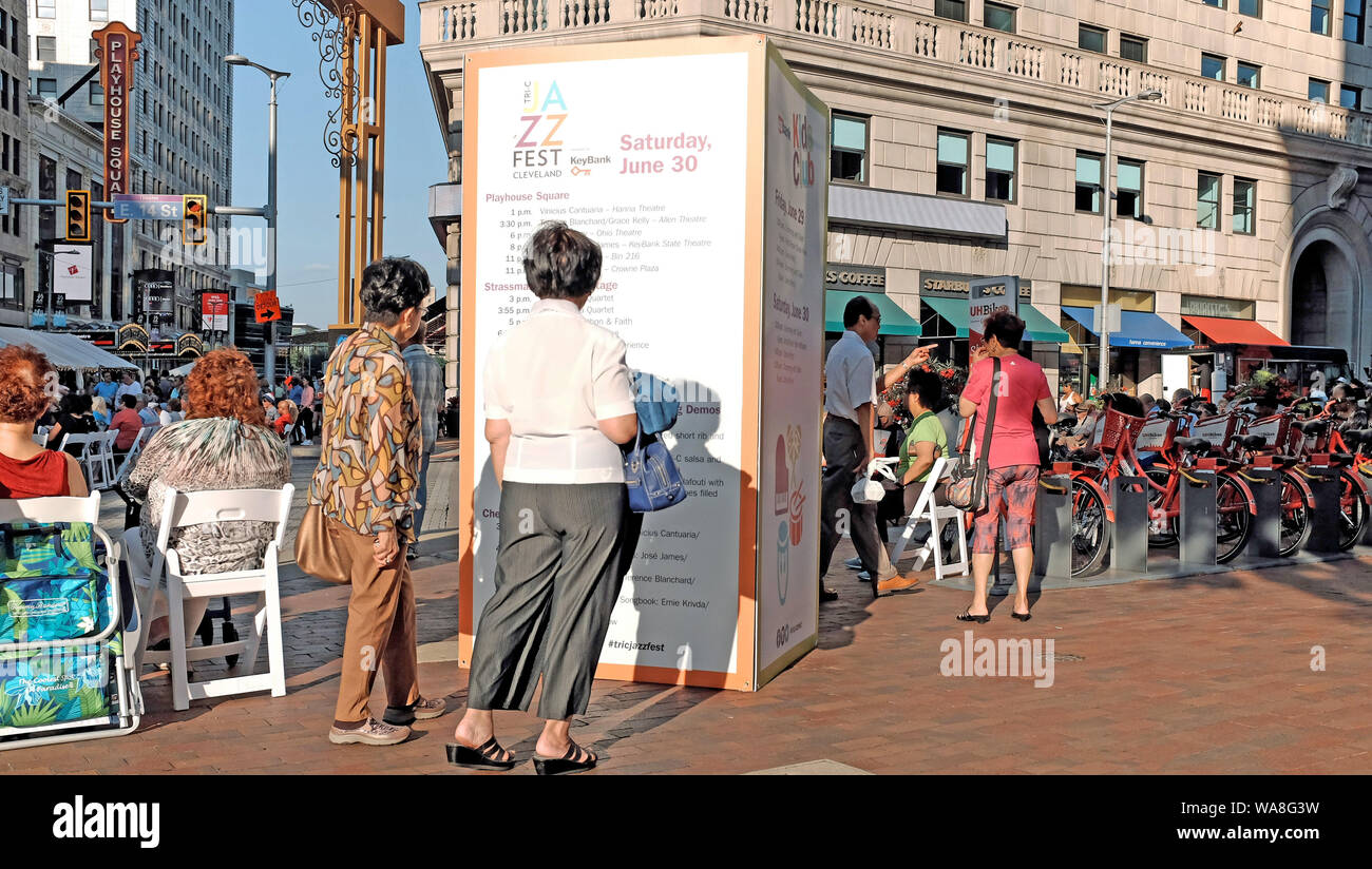 Playhouse square festival hi-res stock photography and images - Alamy