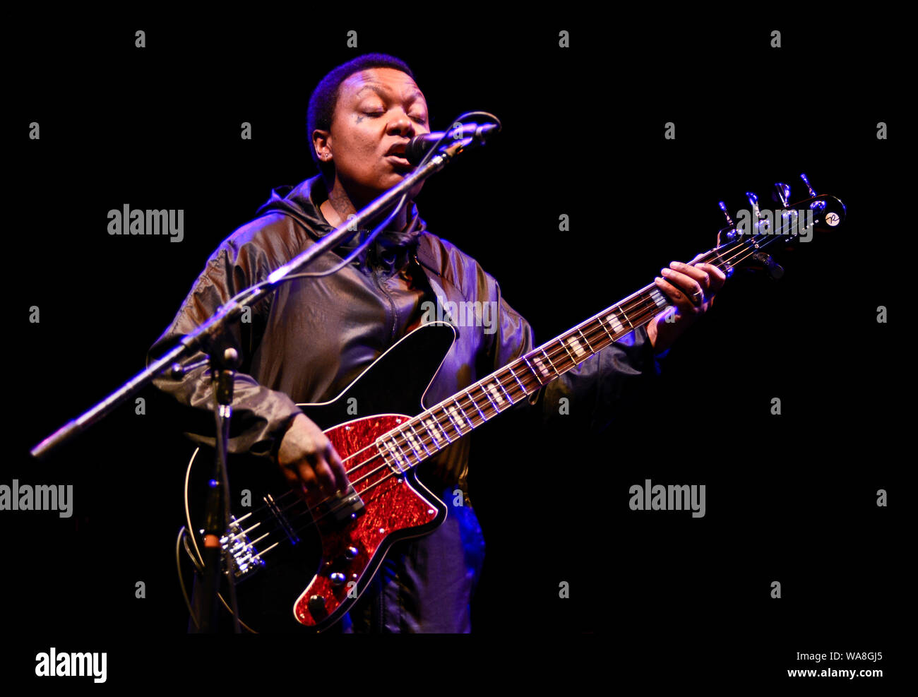 Meshell Ndegeocello, jazz and funk bassist Stock Photo - Alamy
