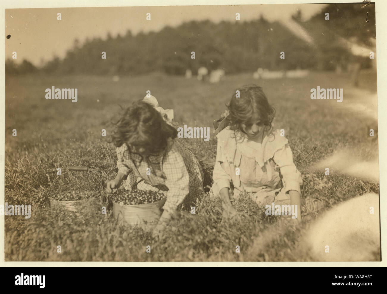 Camille Carmo, Justine Carmo, seven and nine years old. The older one ...