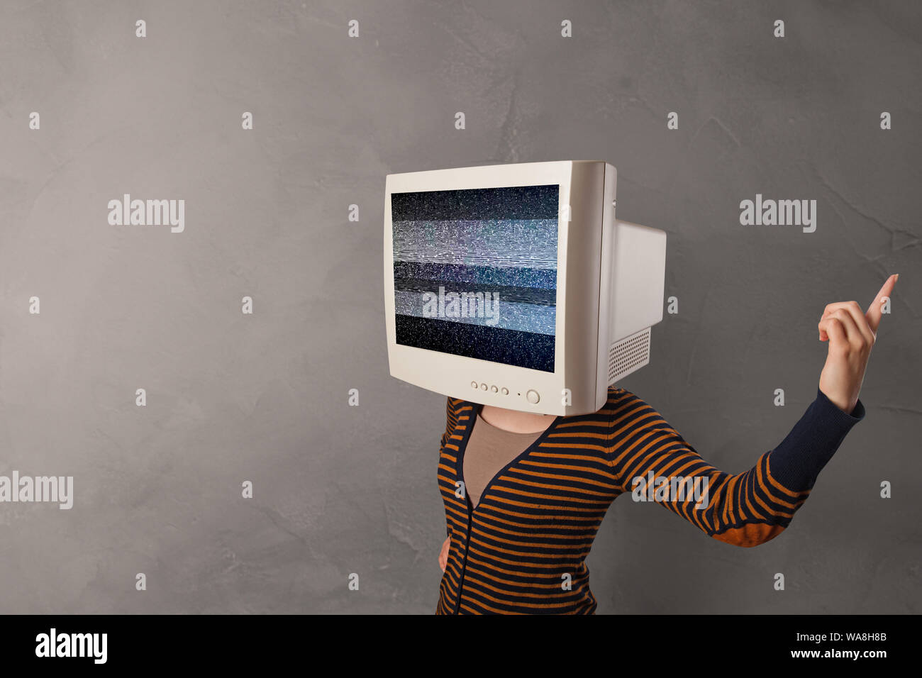 Computer Monitor Head