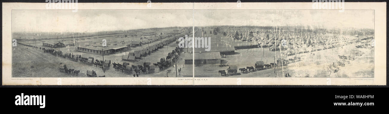Camp Hancock, Ga., U.S.A Stock Photo - Alamy