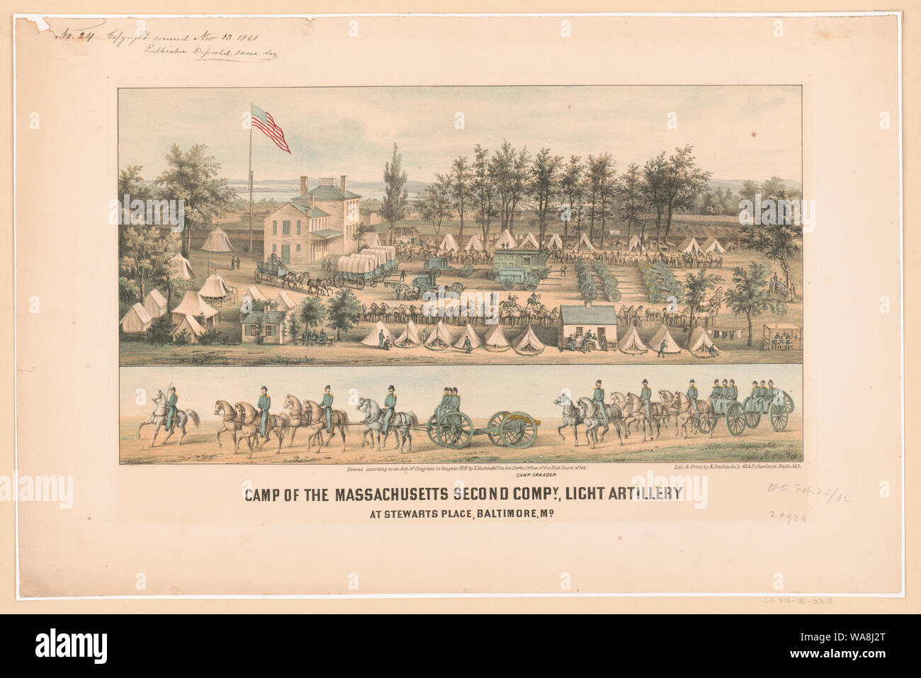 Baltimore light artillery hi-res stock photography and images - Alamy