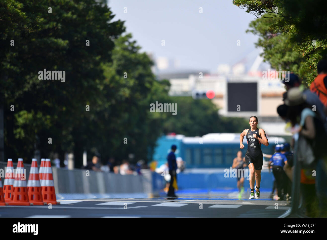 Odaiba, Tokyo, Japan. Credit: MATSUO. 18th Aug, 2019. Jessica Learmonth ...