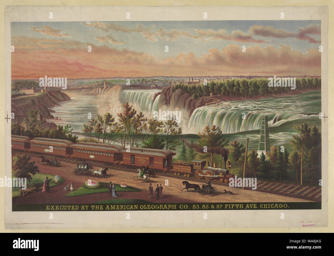 Canadian southern railway Stock Photo - Alamy