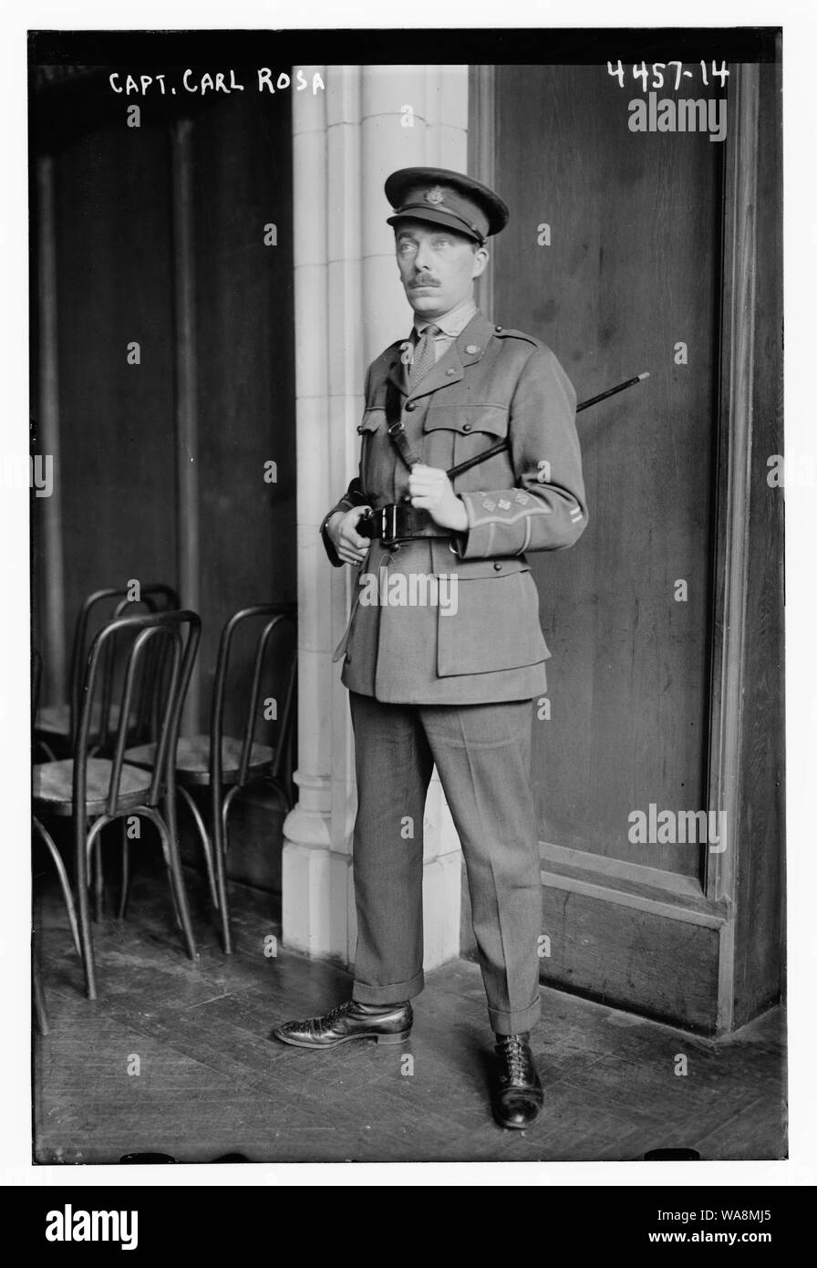 Capt. Carl Rosa Stock Photo - Alamy