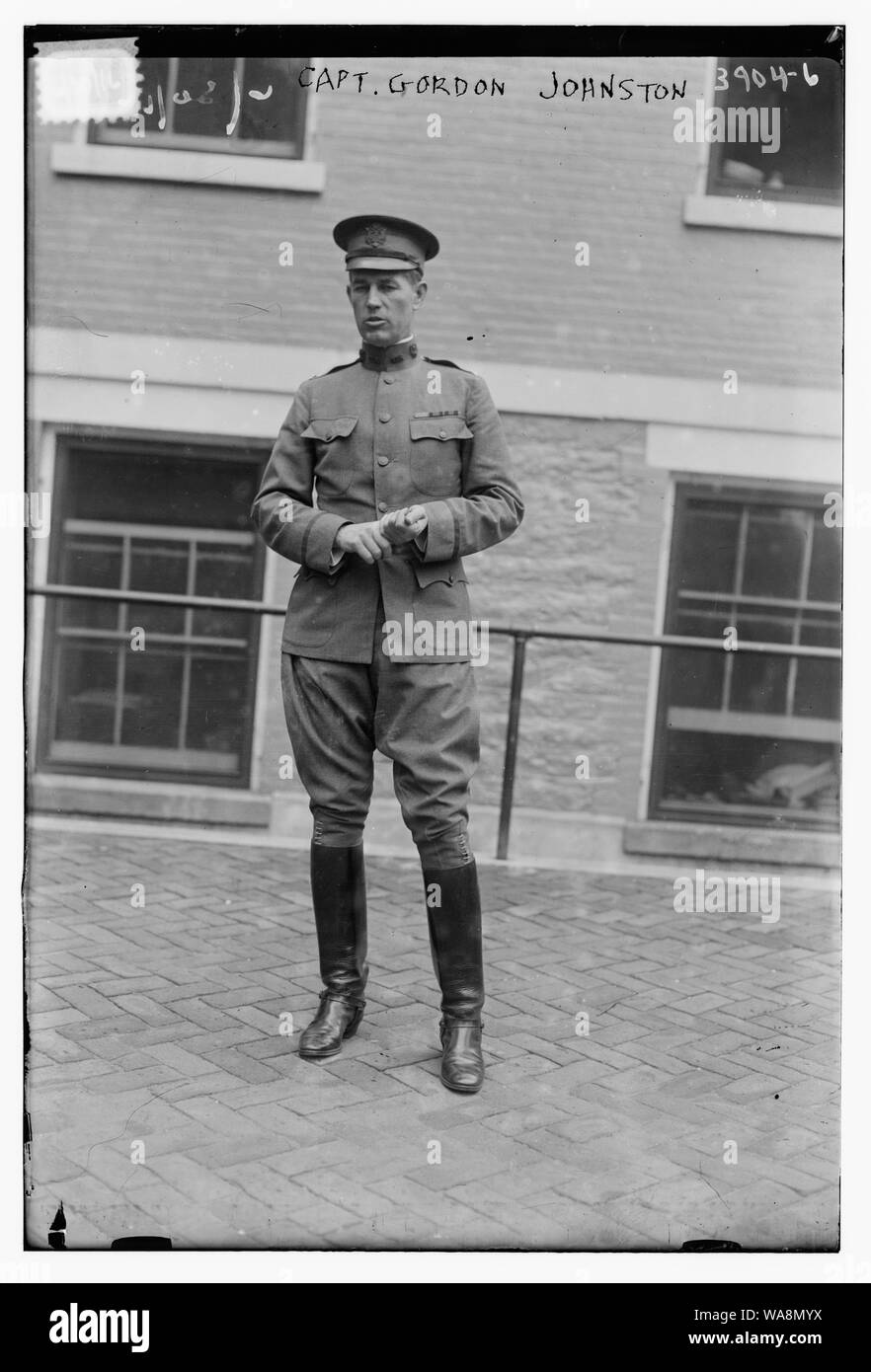 Capt. Gordon Johnston Stock Photo - Alamy