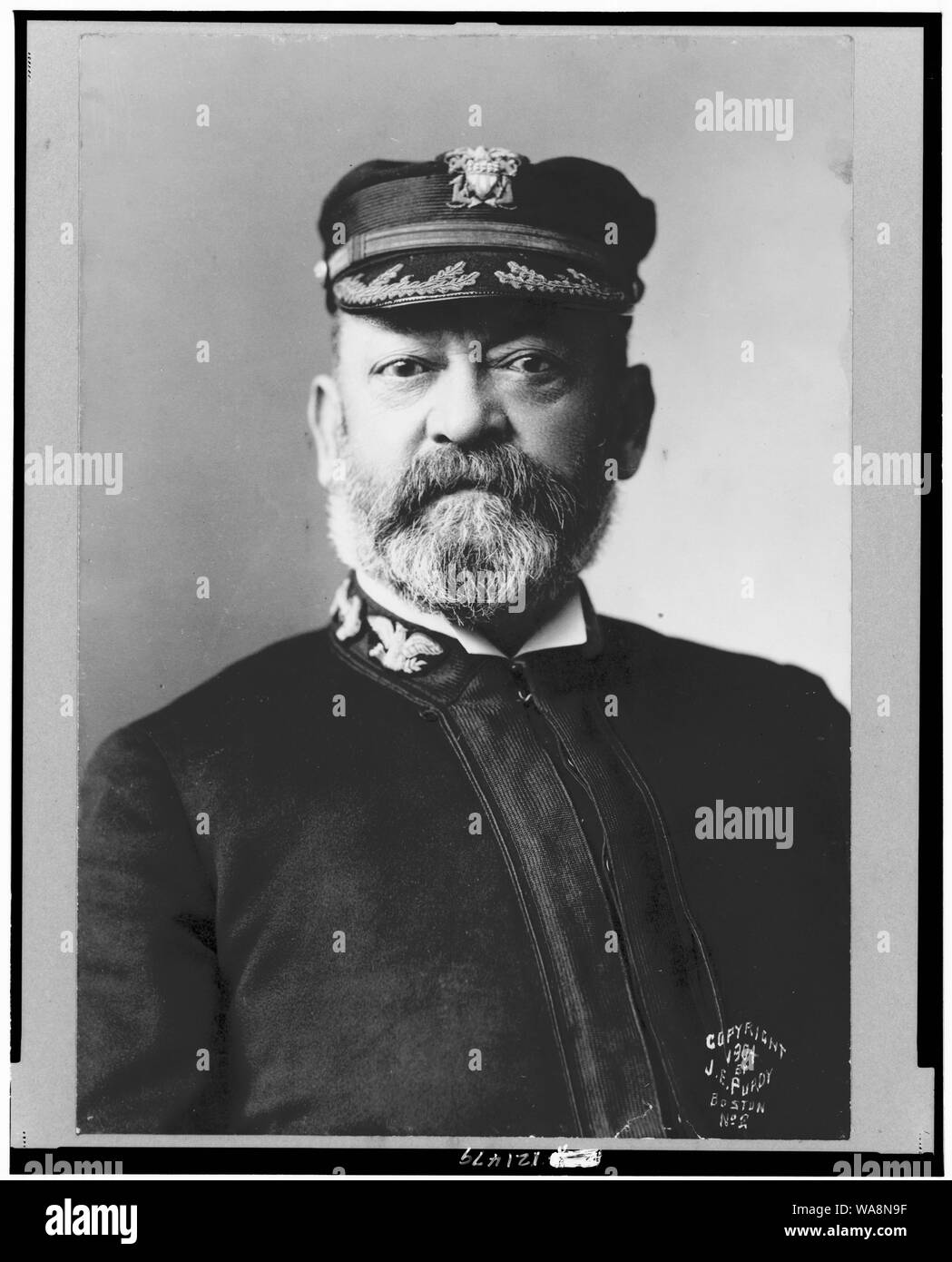 Capt. James M. Miller, head-and-shoulders portrait, facing front ...