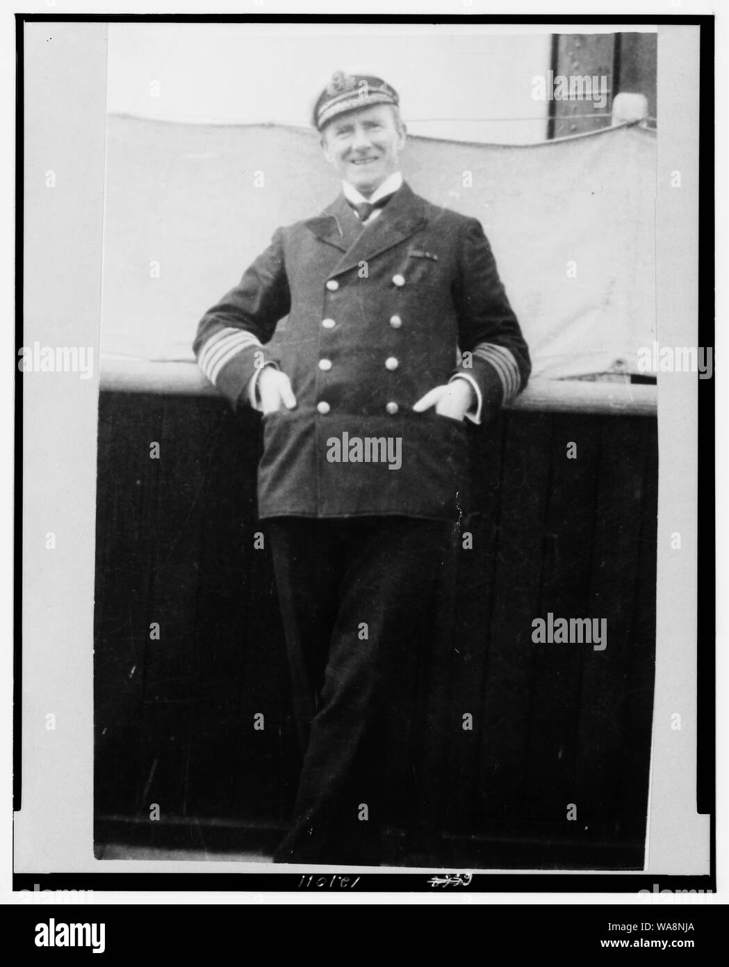 Capt. Rostron of the Carpathia Stock Photo - Alamy