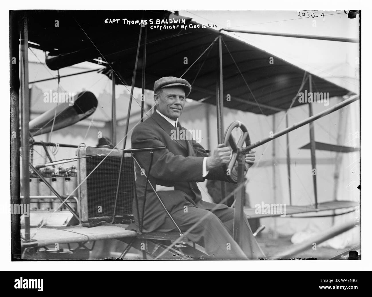 Capt. Thomas S. Baldwin Stock Photo - Alamy