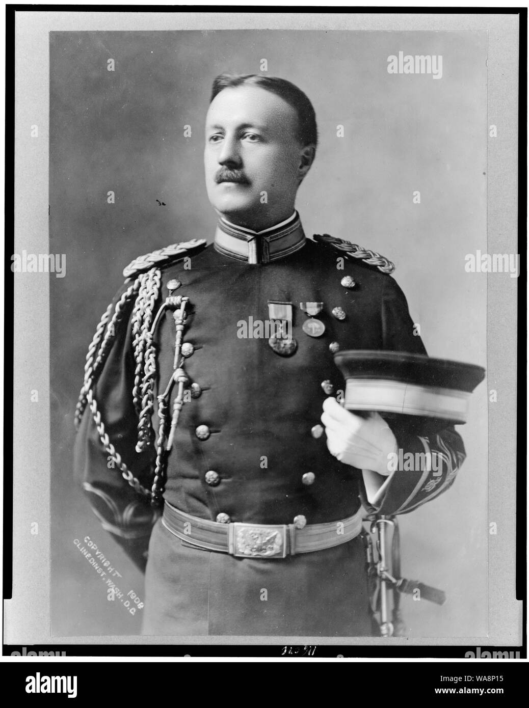 Captain Archibald Willingham Butt, half-length portrait, standing ...