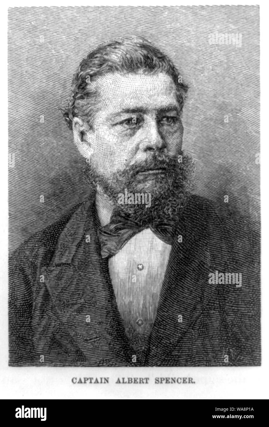 Captain Albert Spencer Stock Photo - Alamy