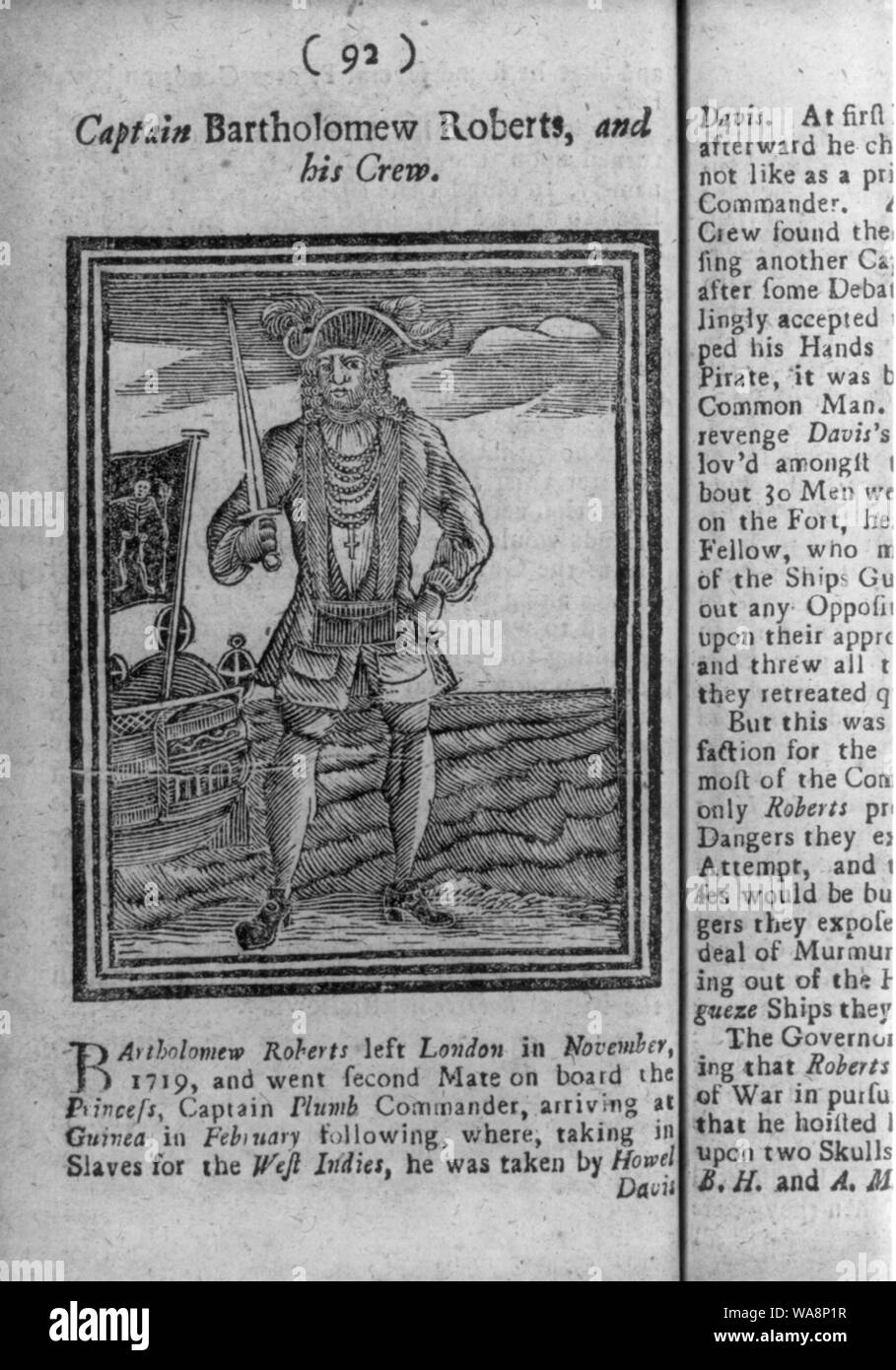 Captain bartholomew roberts hi-res stock photography and images - Alamy