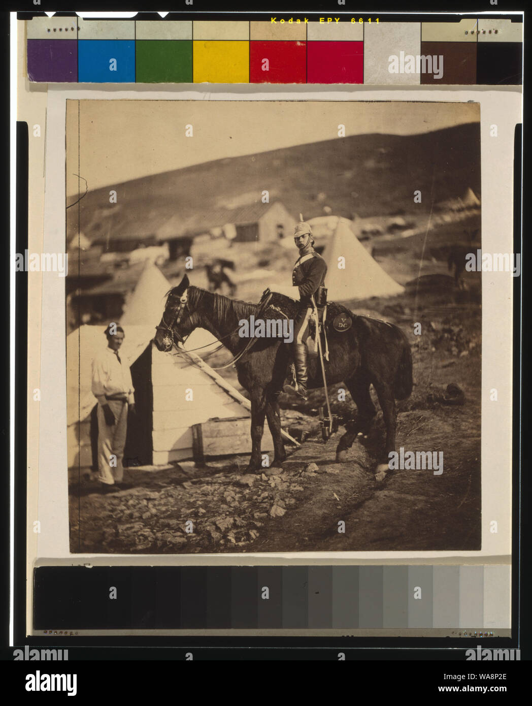 Captain Bernard, 5th Dragoon Guards Stock Photo - Alamy